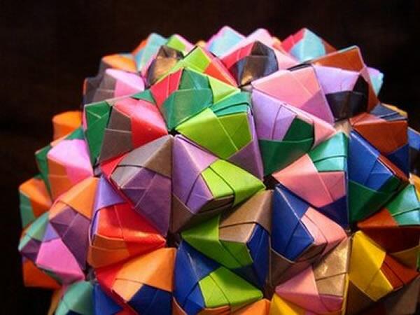 rainbow-origami - Arte-Online