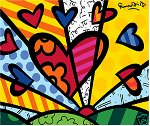 El arte de Romero Brito ahora en Campari - Arte-Online