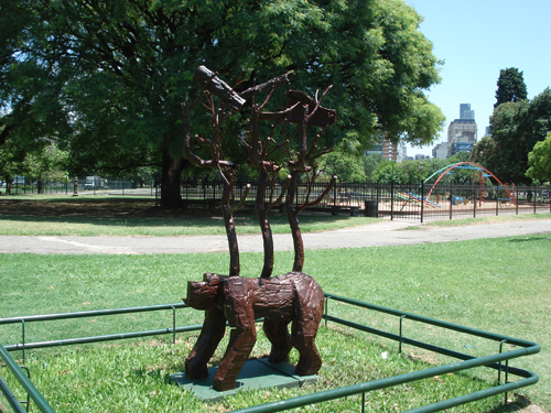 Animal con ramas - Arte-Online