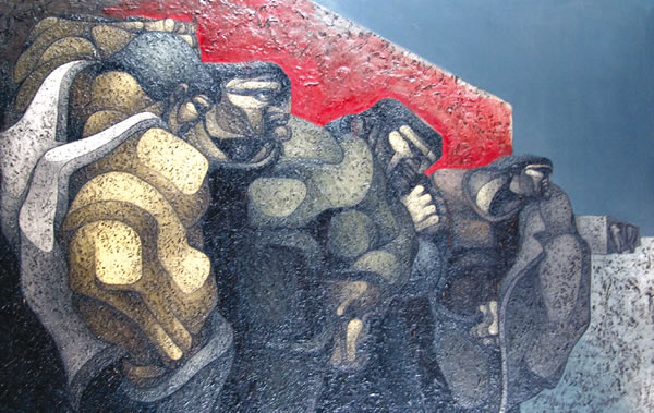 Ricardo Carpani, Obreros - Arte-Online